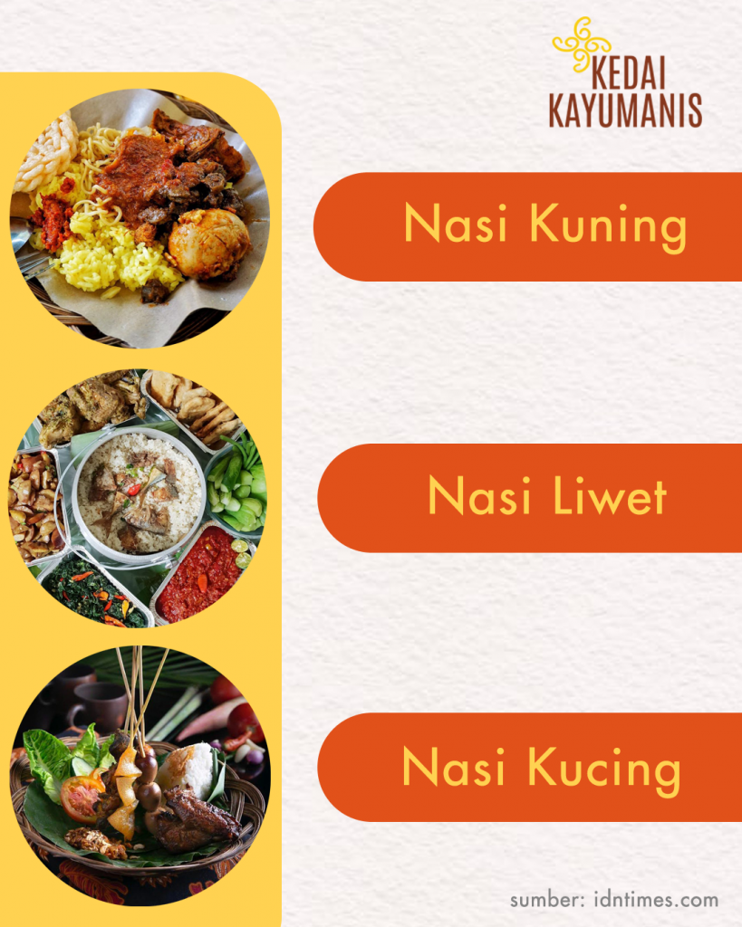 Berikut ada 9 jenis nasi khas Indonesia, dari nasi kuning sampai nasi ...